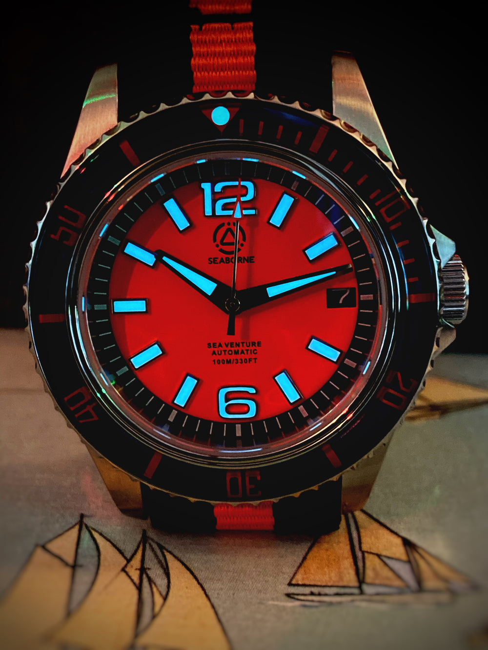 Sea Venture Automatic - Sunrise Edition - Seaborne Outfitters